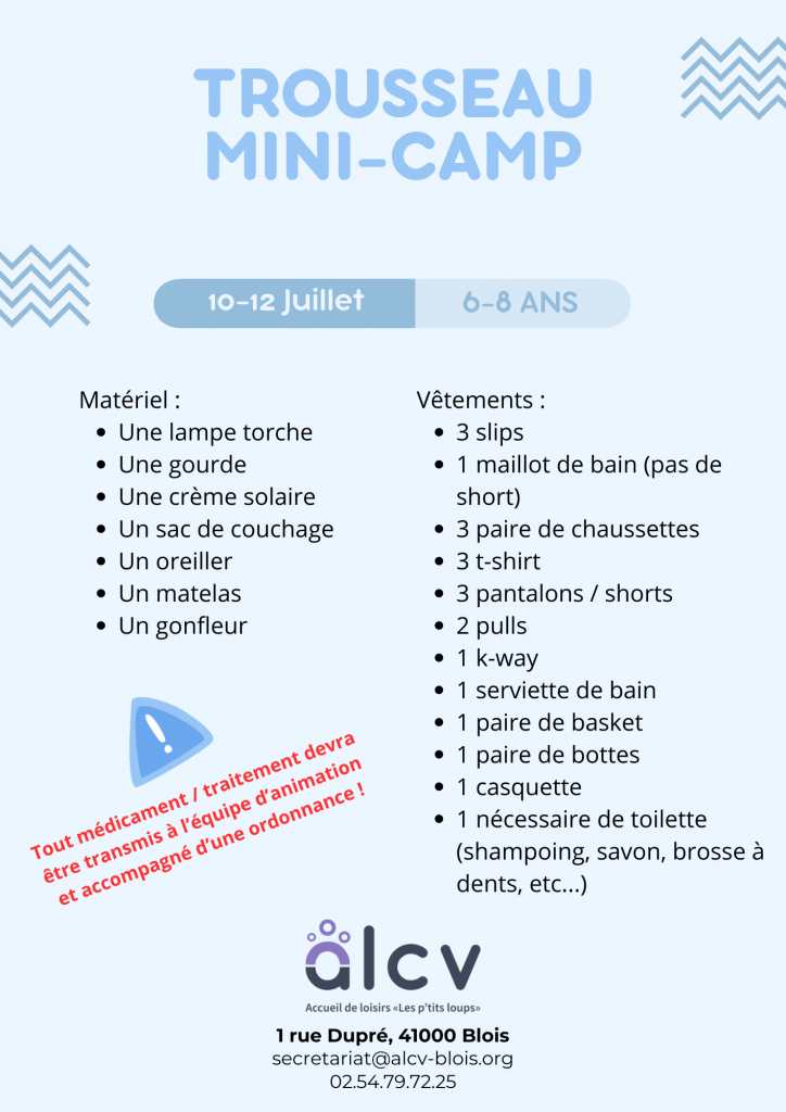 Le centre de loisirs - ALCV - Bienvenue sur notre site internet